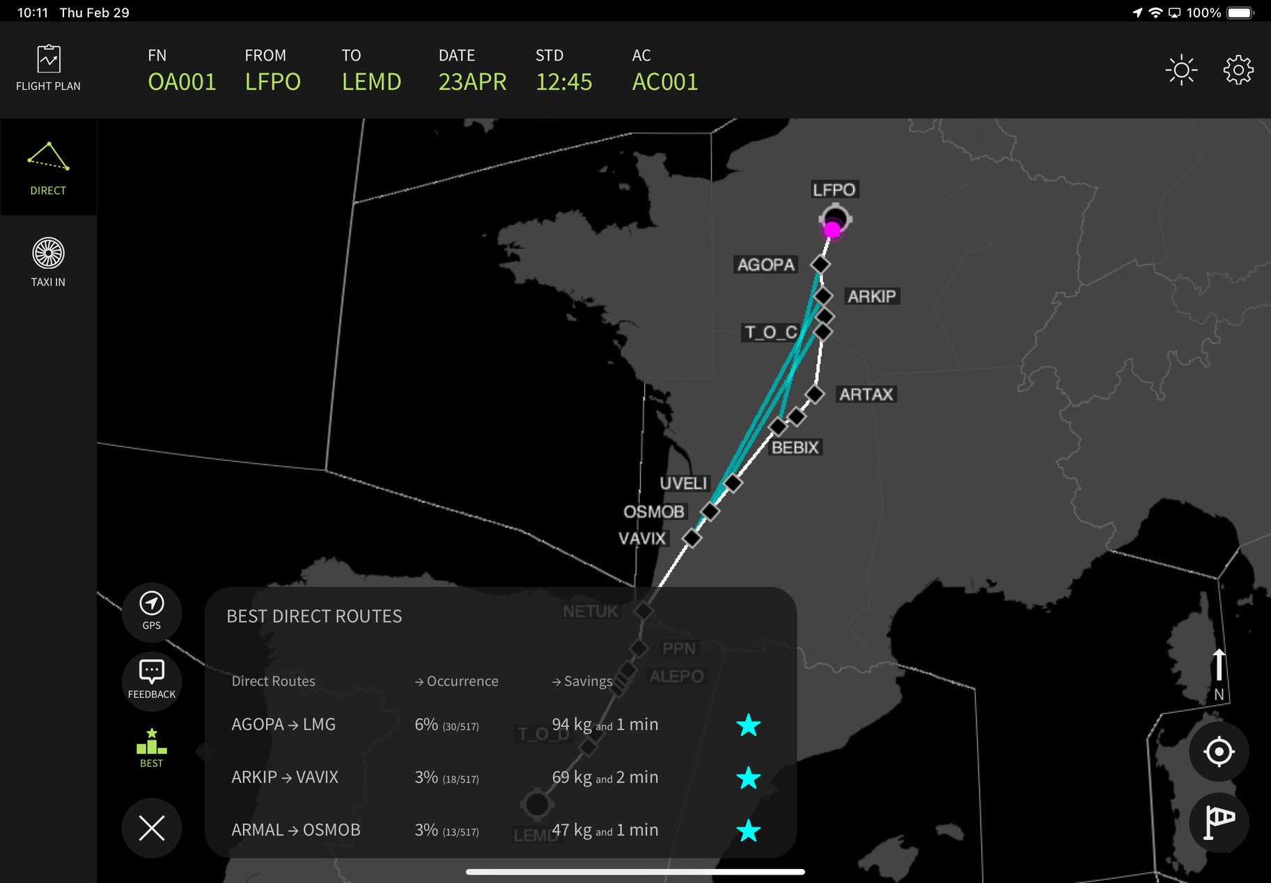 Fly shorter with direct to improve fuel efficiency| OpenAirlines