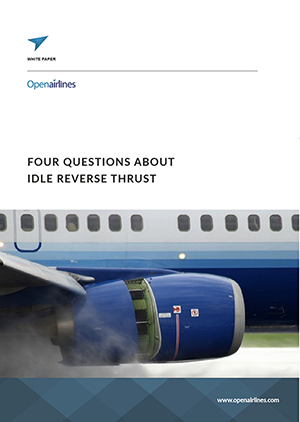 [White paper] Four questions about Idle Reverse Thrust| OpenAirlines